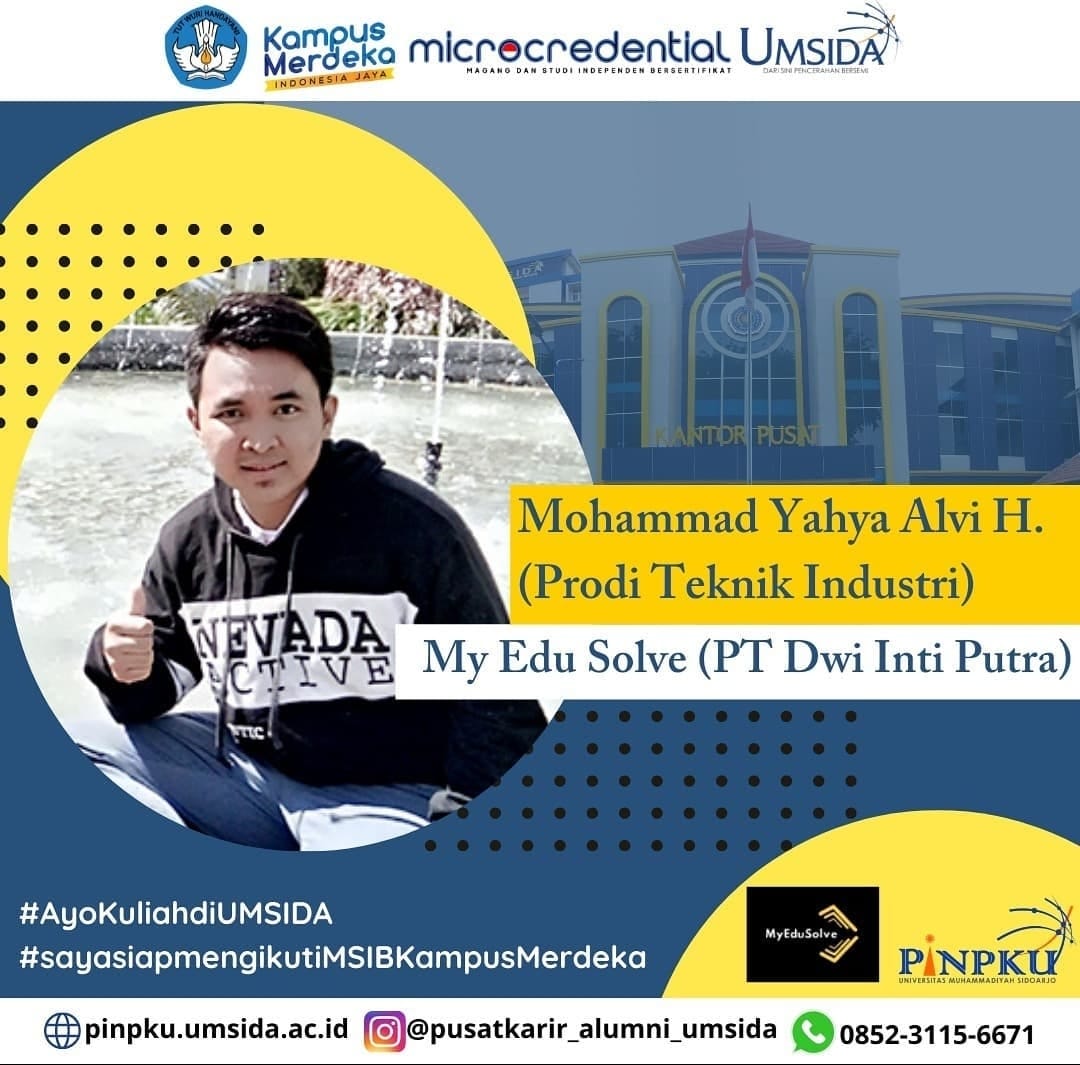 Mahasiswa UMSIDA Lolos MSIB Kampus Merdeka – Pusat Informasi & Pengembangan Karir