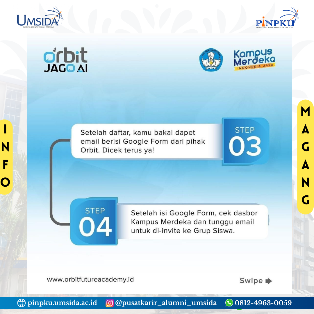 Pendaftaran Magang Studi Independen Batch 2 Orbit Future Academy – Pusat Informasi ...
