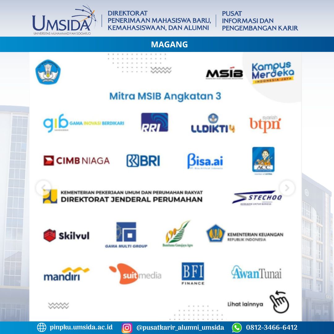 PROGRAM MSIB ANGKATAN 3, DIPERPANJANG – 31 Juli 2022! – Pusat Informasi ...